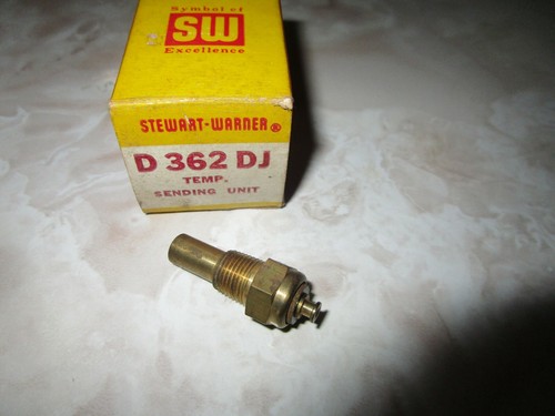 NOS D362DJ Stewart Warner Temperature Sender 1964 Plymouth & Dodge w ...