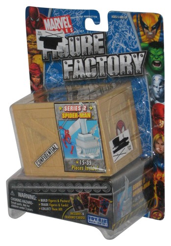 Marvel Build Figure Factory (2005) Toy Biz Series 2 Spider-Man with ...