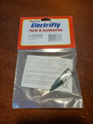 ElectriFly Flyzone FLZA6570 Tail Gunner Canopy Micro B-25 Great Planes ...