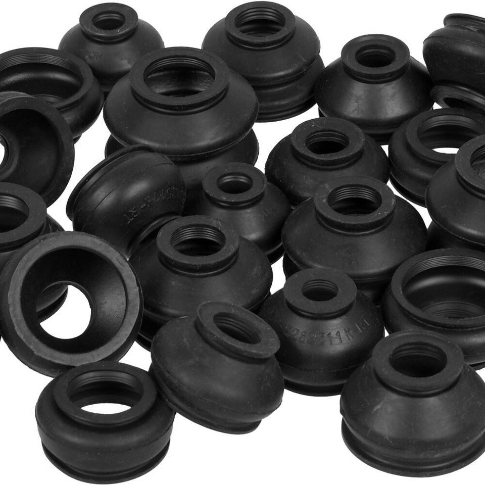 28x Universal Ball Joint Rubber Dust Boot Covers Track Rod End Car Van ...