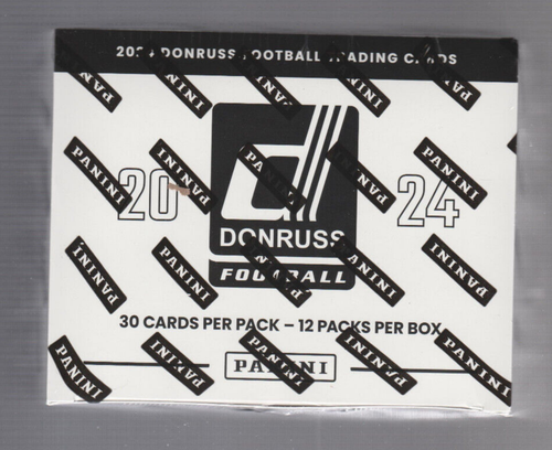 2024 PANINI DONRUSS FOOTBALL FACTORY SEALED CELLO FAT PACK BOX - 360 ...