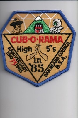 1910-1985 Dan Beard Council Cub-O-Rama patch | eBay