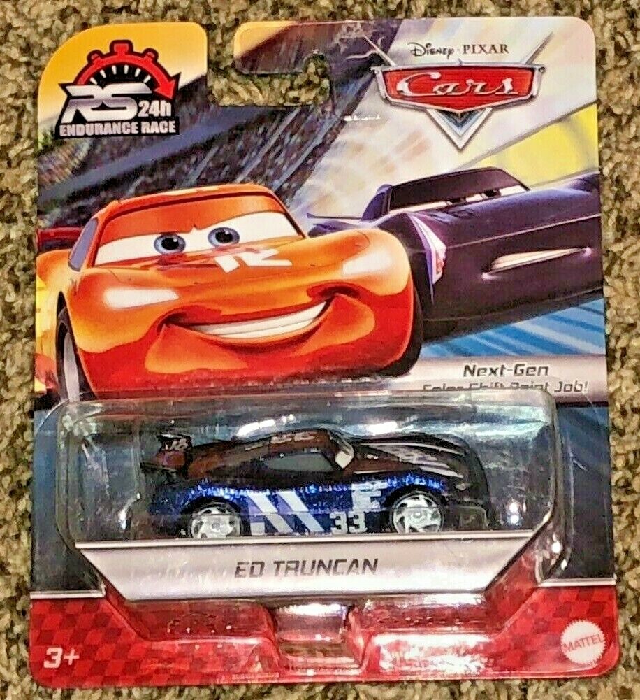 NEW DISNEY PIXAR CARS 24h ENDURANCE RACE ED TRUNCAN NEXT-GEN DIECAST NEW