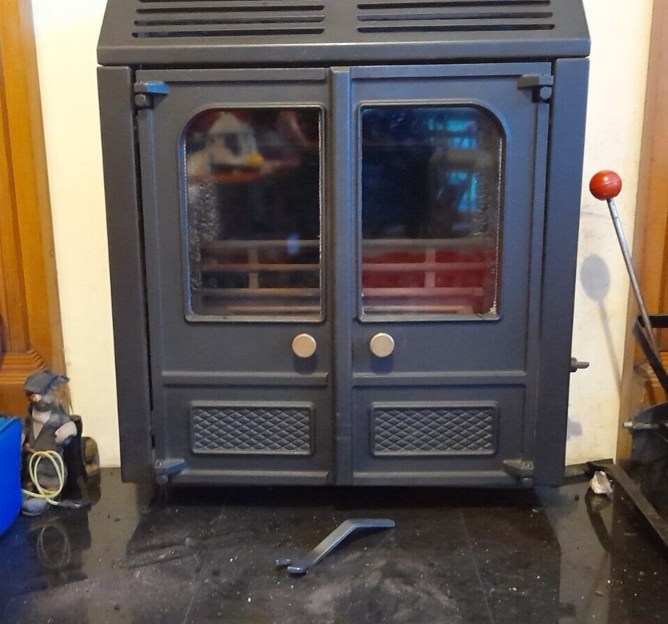 CHARNWOOD LA 45i INSET BACK BOILER MULTIFUEL COAL/STOVE LOG BURNER ...