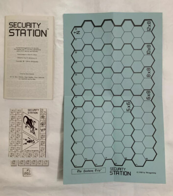 1980 Security Station MicroQuest #5 By Metagaming - Incomplete | eBay