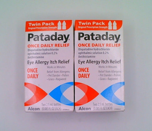 Pataday Once Daily Relief TWIN PACK 2.5ML Bottles *Pack of 2* 01/26 ...