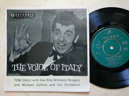 Toni Dalli La Voz De Italia *Rara EP De 4 Pistas* | eBay