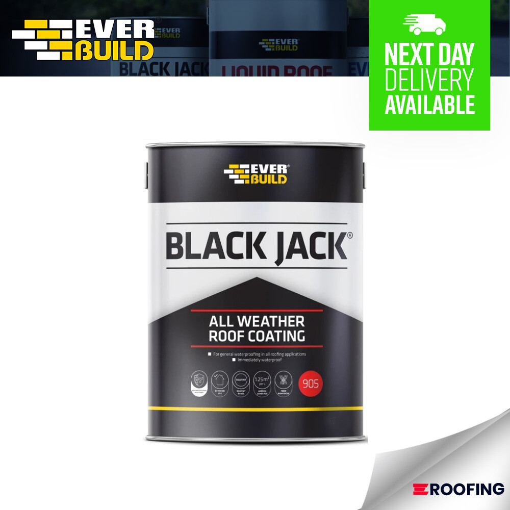 Everbuild 905 All Weather Roof Coating Bitumen Roof Compound Felt - 25 ...