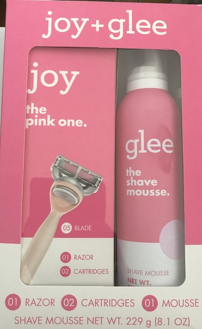 Gillette Joy The Pink Shave Set Includes 1 Razor Handle 2 Cartridges1 ...