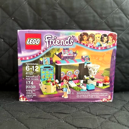 LEGO Friends Amusement Park Arcade 41127 New Sealed Retired Set ...
