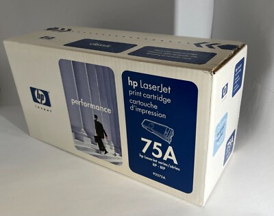 Genuine HP Laserjet Toner Print Cartridge 75A 92275A New Sealed In Box ...
