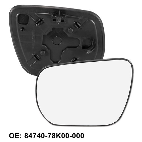 Left Side without Heated Mirror Glass with Plate 84740-78K00-000 for ...