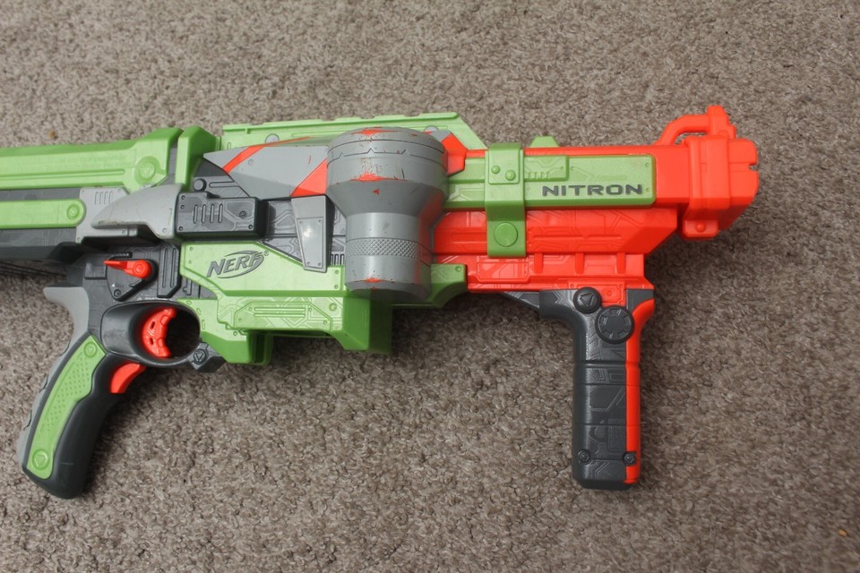 Nerf Vortex Nitron Electronic Flywheel Disc Blaster for PARTS/REPAIRS | eBay