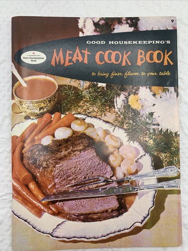 Vtg MEAT COOK BOOK 1958 Good Housekeeping Cook Book 68 Pages BOOKLET ...