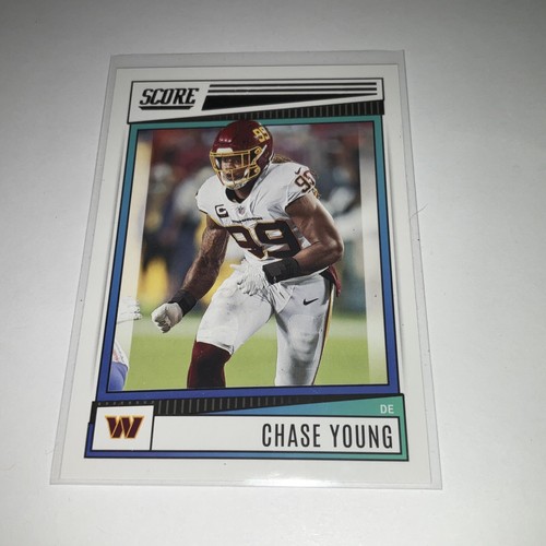 Chase Young Score 2022 Nfl Redskins Football Card #258 | eBay
