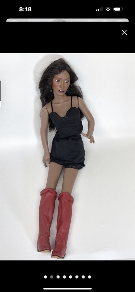 OOAK AFRICAN AMERICAN BJD DOLL 25” Porcelain By Natalie Hart | eBay