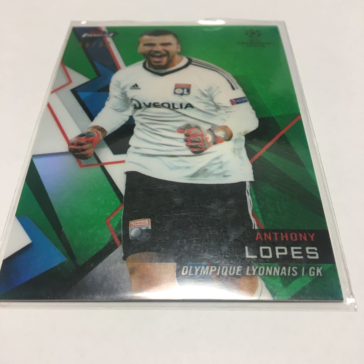 201819 finest UEFA Anthony LOPES green P3 | eBay