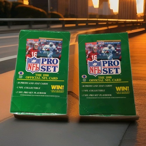 NFL Pro Set The 1990 Official NFL Card Factory Sealed Official NFL Card ...