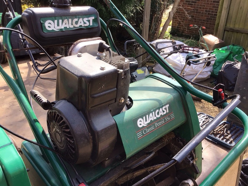 Qualcast Classic 35S Mower Breaking For Parts Please Read The ...