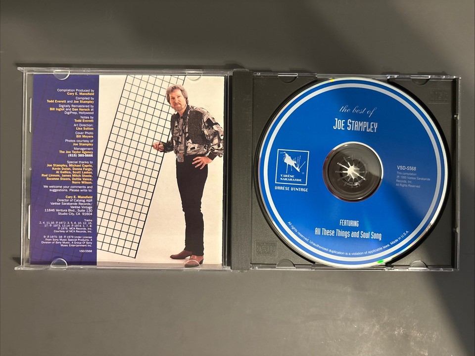 1995 The Best of Joe Stampley by Joe Stampley, Vintage CD | eBay