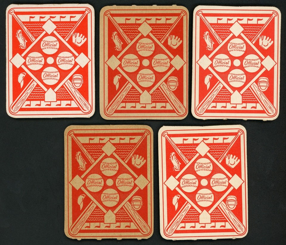 1951 Topps Red Backs Baseball COMPLETE SET (52) Berra Rizzuto Spahn HOF ...