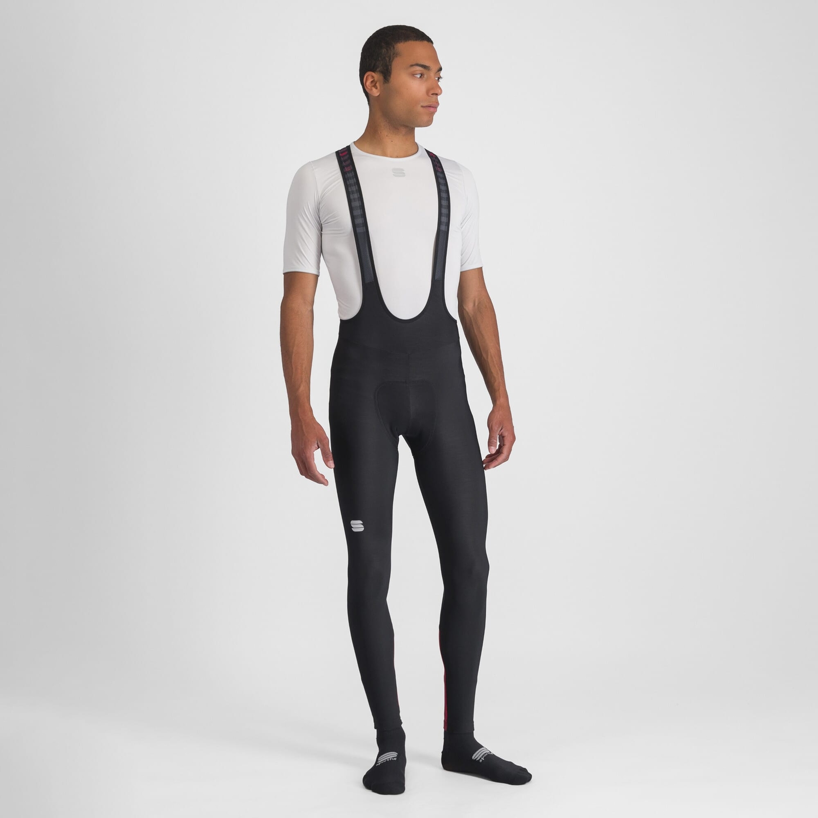 Sportful Classic Race Bib Tights 2XL Black/Red Rumba 8050949153628 | eBay