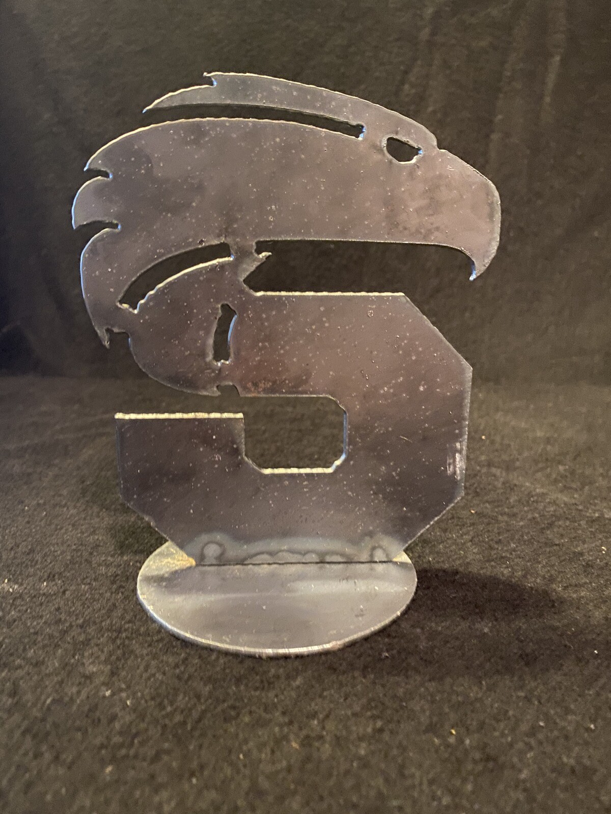 Seattle Seahawks Steel Metal Art S Table Top Emblem Man Cave Bar NFL ...