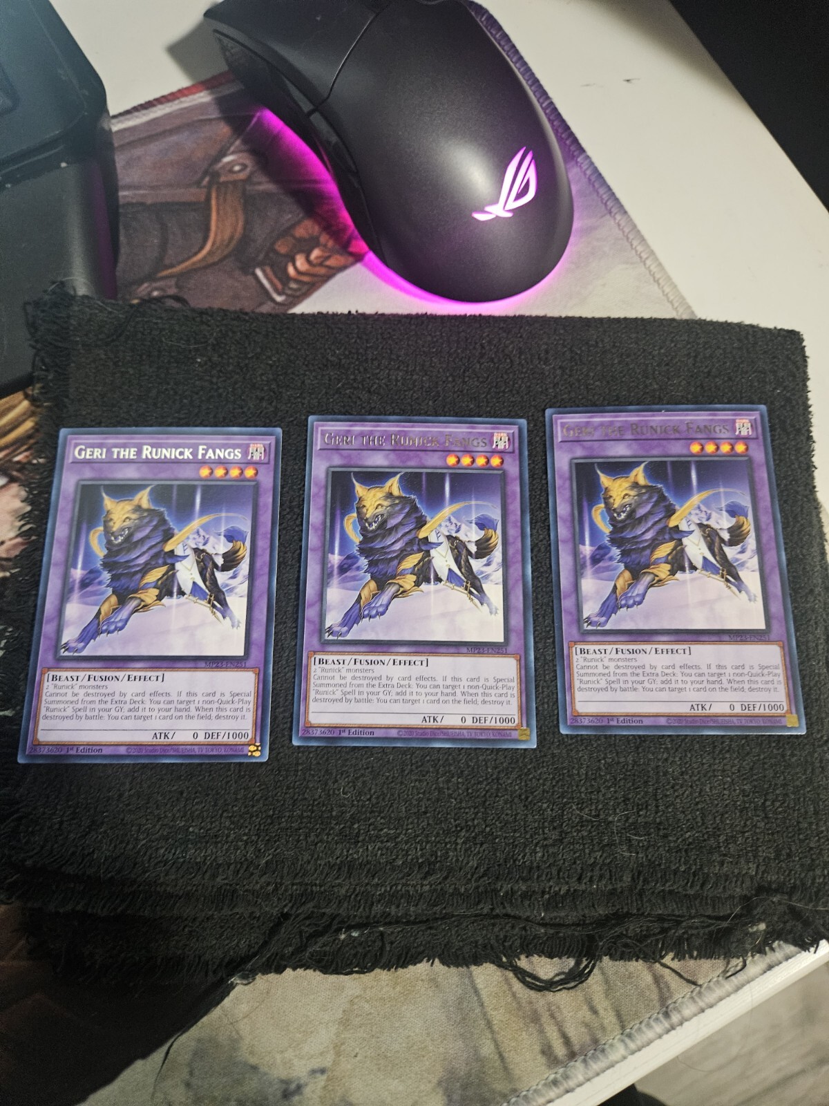 x3 Geri the Runick Fangs Rare MP23-EN251 YuGiOh | eBay