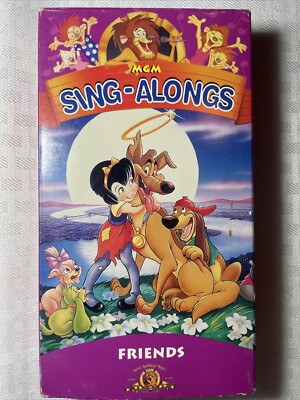 Sing Alongs Friends VHS 1996 MGM Vintage Collectible Edition Movie | eBay