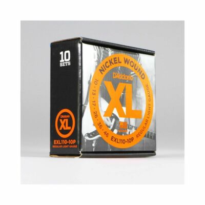 D'Addario EXL110-10P Regular Light 010-046 (10 Sets) | eBay Australia