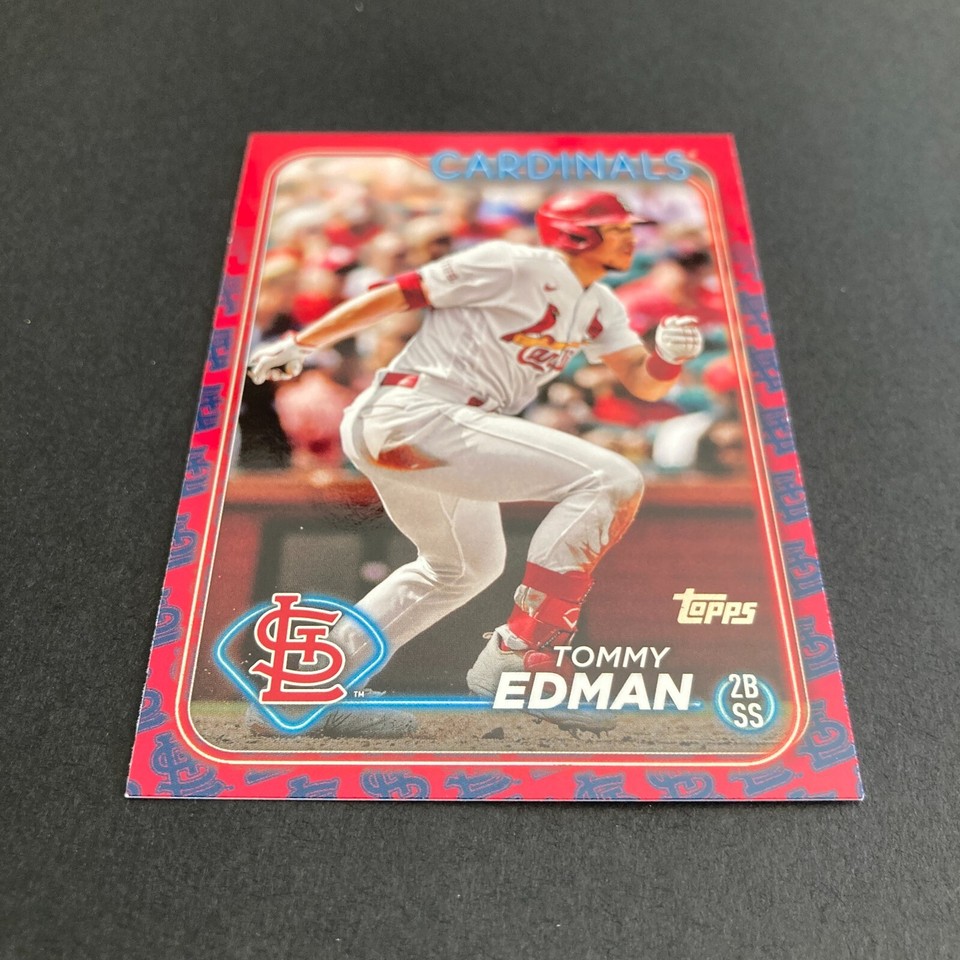 Tommy Edman 2024 Topps Series 2 SP Team Color Border Card #491, Stl ...