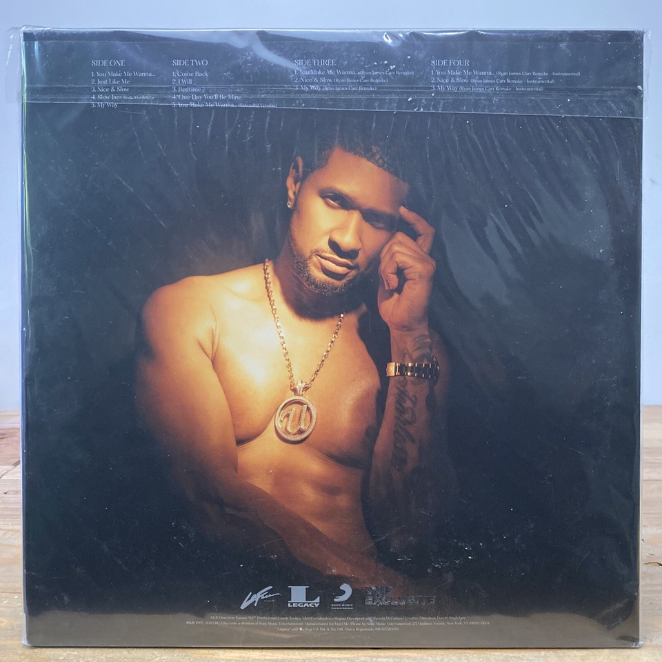 Usher – My Way VMP 25th Anniversary Deluxe 180gr 2LP Silver Vinyl NEW ...