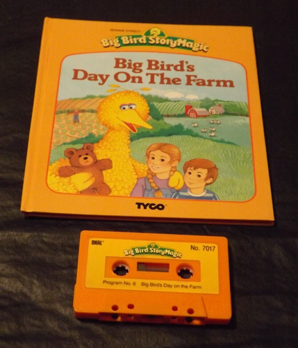 TALKING STORY MAGIC STORY TYCO BOOK IDEAL TAPE BIG BIRD'S DAY ON THE ...