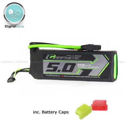 RC Battery Turnigy Graphene 5000mAh 3S 11.1V 4S 14.8V 6S 22.2V 75-150C ...