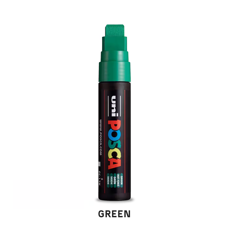 UNI POSCA PC-17K Single Water-based Paint 15MM Chisel Tip Marker ...