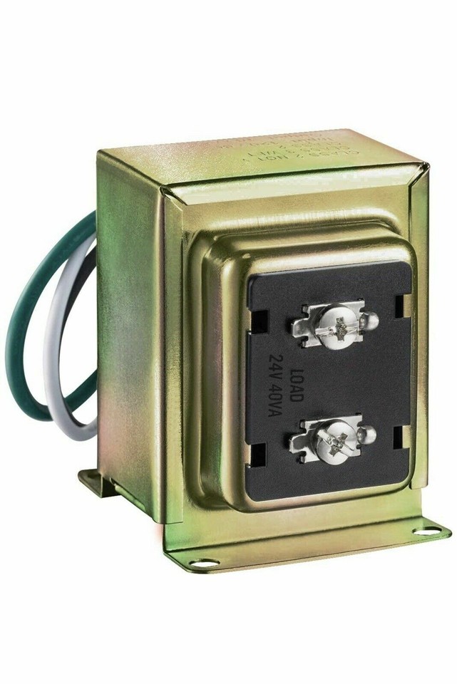 Newhouse Hardware 40TR 24-Volt 40vA Wired Transformer for Multiple Door ...