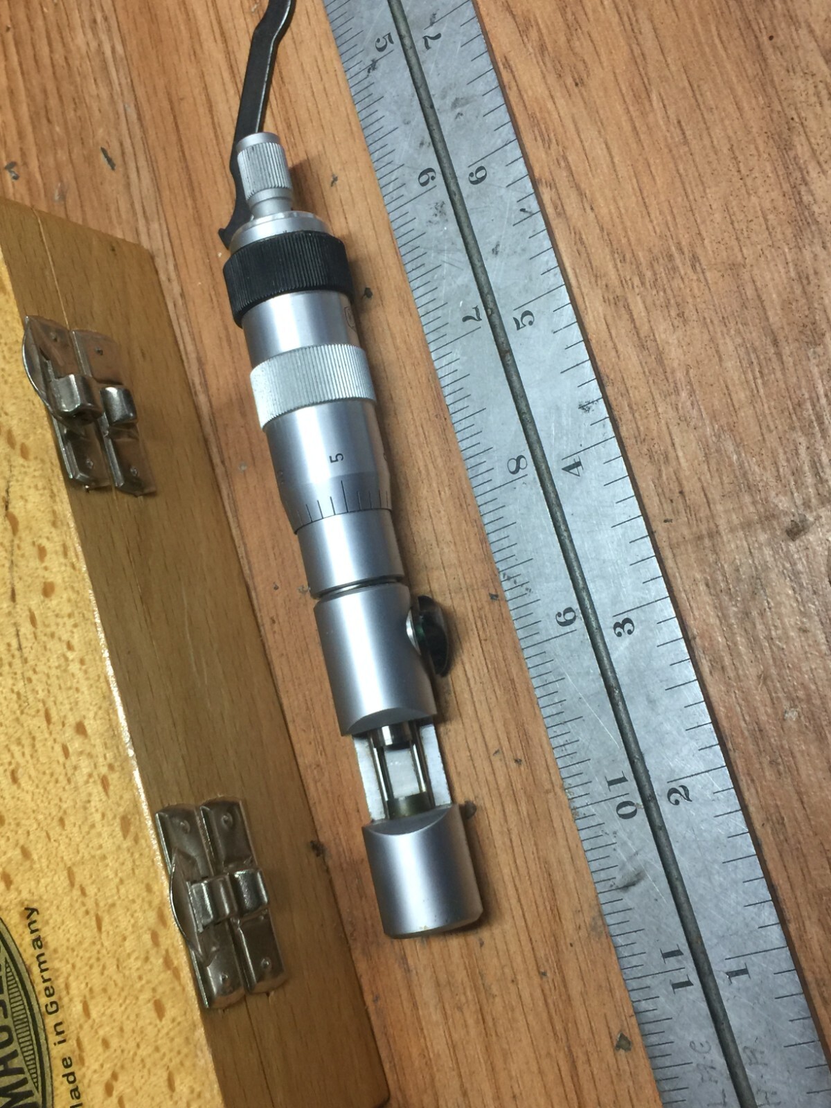 MAUSER GERMAN MADE MICROMETER 0 - .4 " | eBay