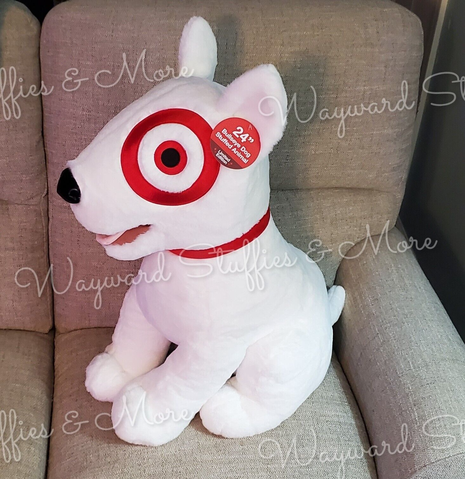 NWT Target 24” Bullseye Plush Dog Huge and Super Cute! LIMITED Edition ...