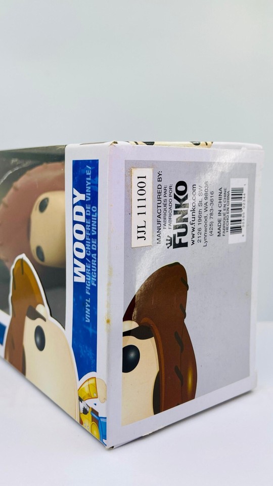 Funko Pop (2011) #03 WOODY Toy Story Red Disney Store Logo Vaulted ...