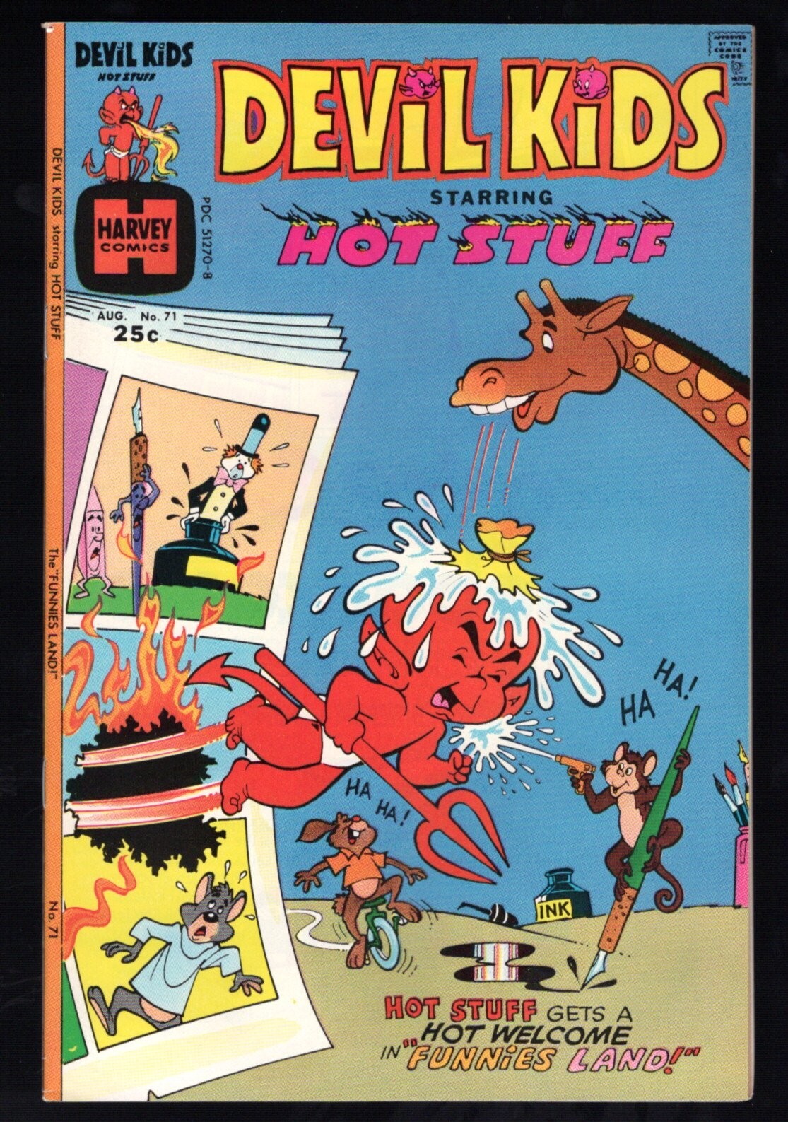 Devil Kids Starring Hot Stuff #71 & 72 - Harvey File Copies-Goes To ...