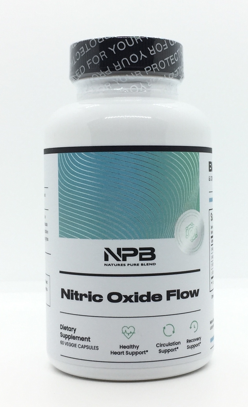 Natures Pure Blend Nitric Oxide Flow Blood Pressure Support Improves ...