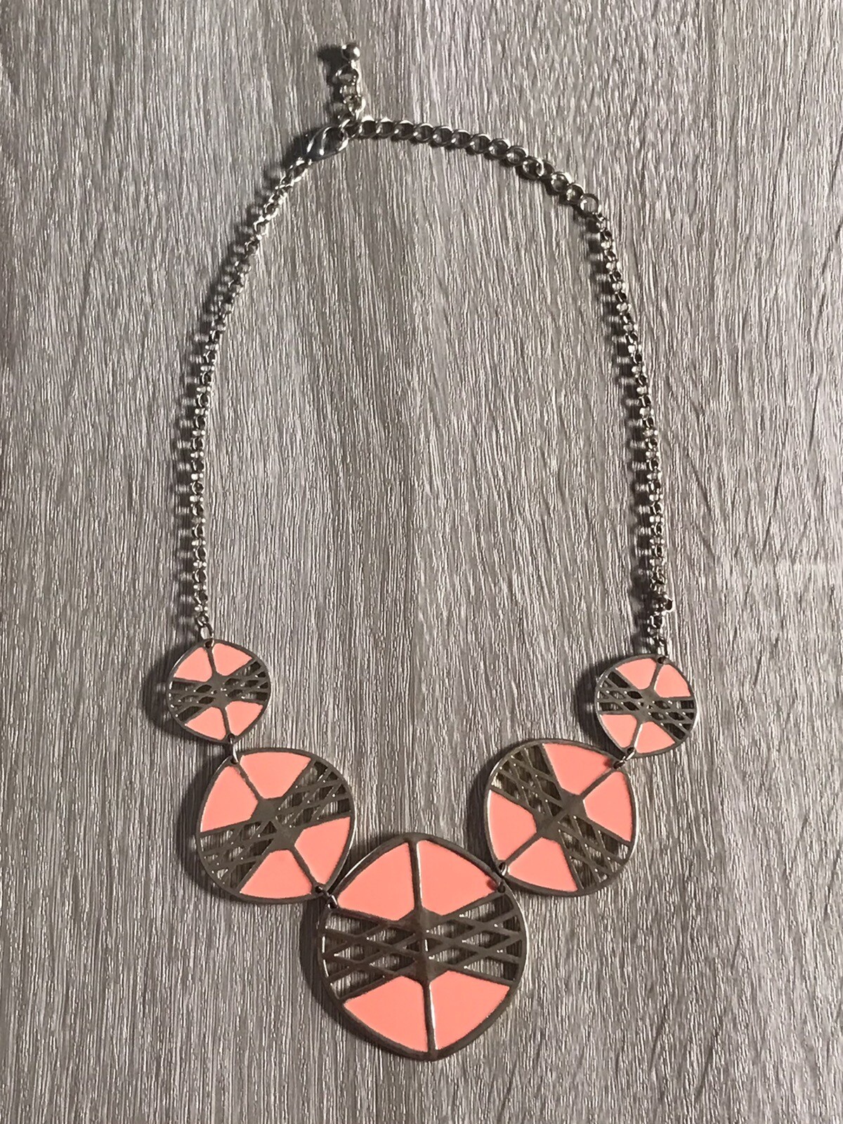 NWOT … Tangerine & Gold Necklace | eBay