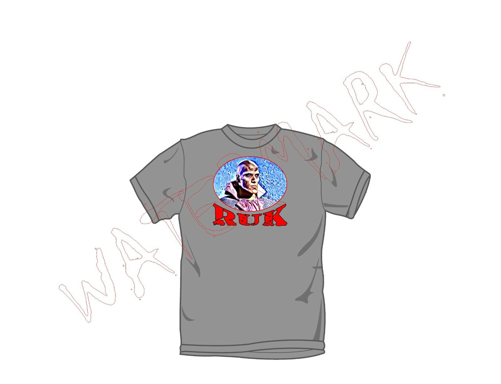 Men's Parody T-Shirt: Star Trek: Ruk Ted Cassidy Lurch | eBay