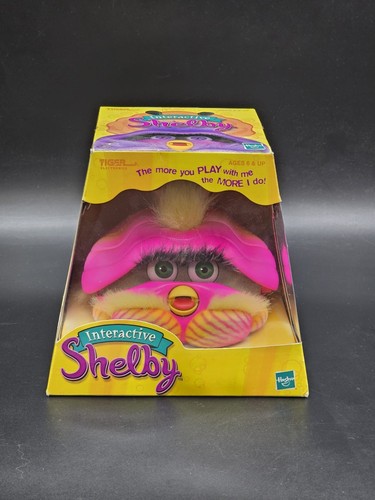 RARE Interactive Toy Seashell Shelby Furby/Tiger Electronics 2001 ...