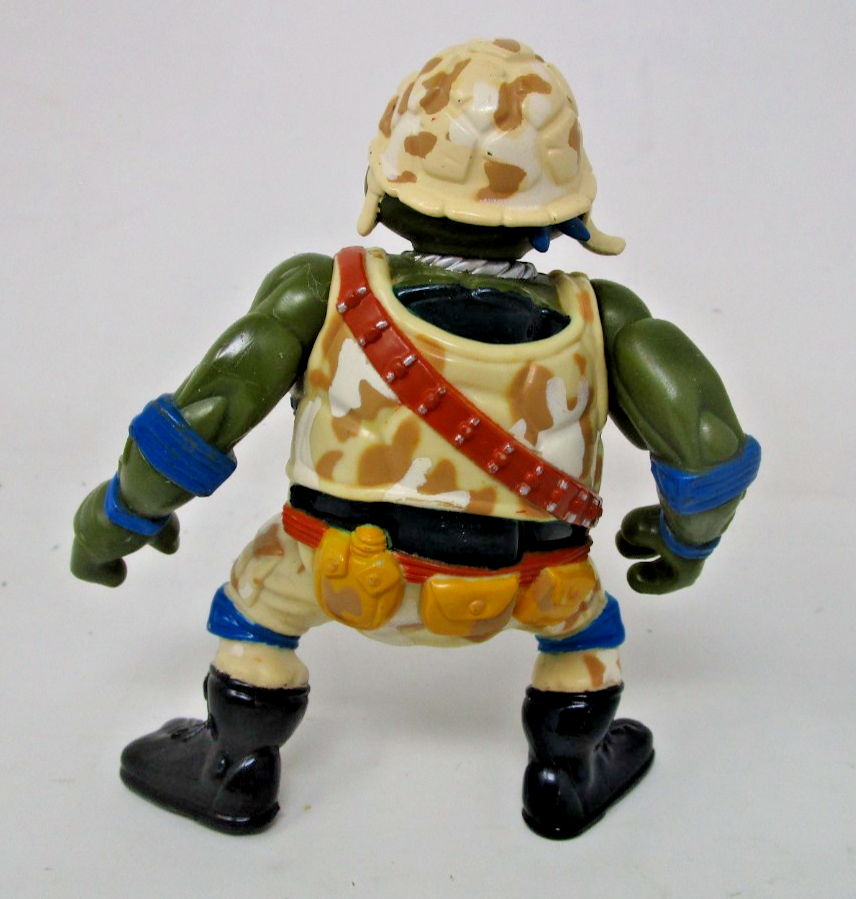 Lieutenant Leonardo 1991 TMNT Playmates Mutant Military Figure Nearly ...