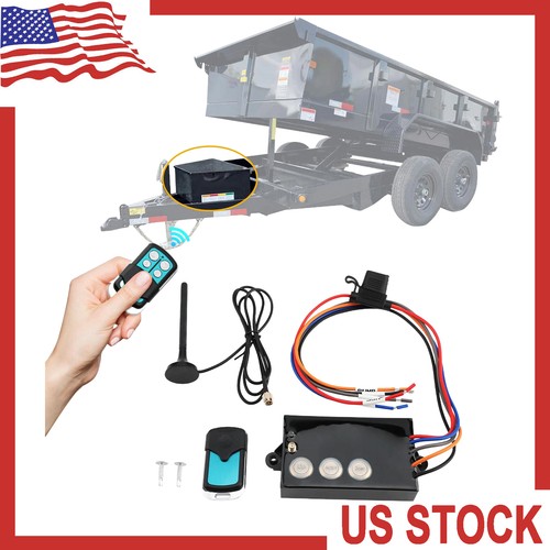 Wireless Remote Control System For Hydraulic Lift Winch Tilt Dump ...