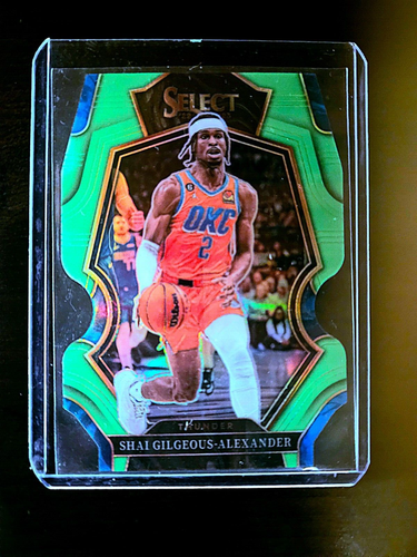 2022 Select Die Cut Light Green #/49 Shai Gilgeous-Alexander | eBay