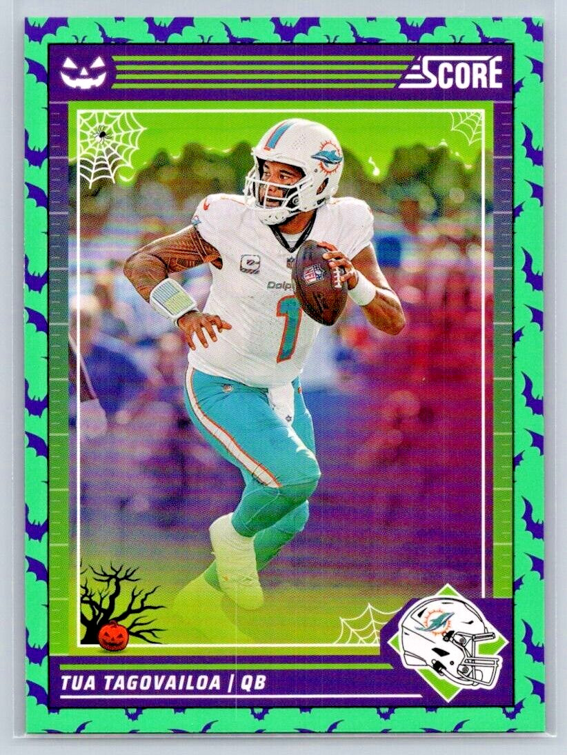 Tua Tagovailoa 2024 Score-A-Treat #174 Trick or Treat /99 Price Guide ...