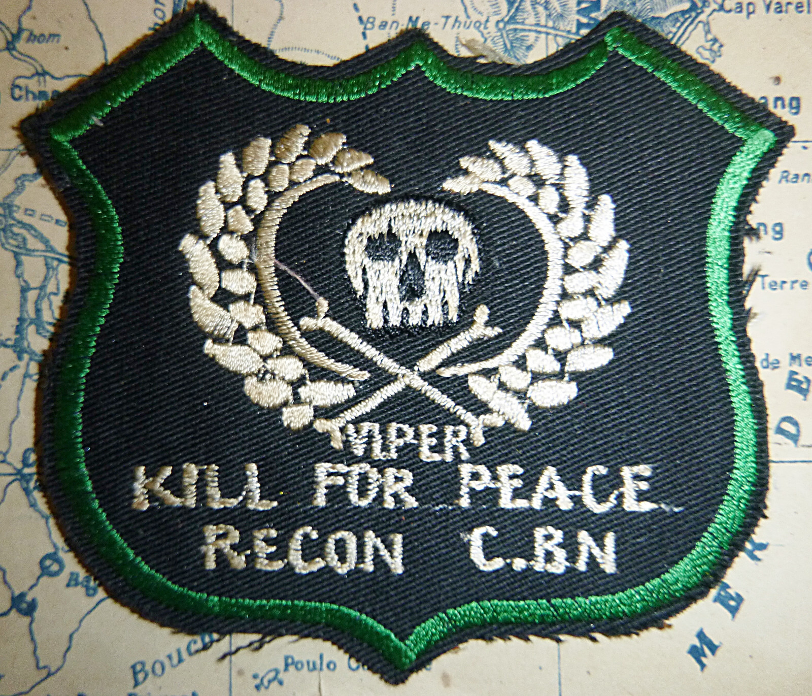 Rare Patch - KILL for PEACE - MACV-SOG - RECON TEAM VIPER - Vietnam War ...