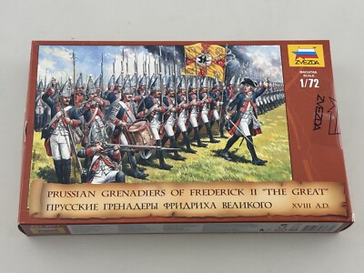 Zvezda Prussian Grenadiers Of Frederick II The Great XVIII 1:72 8071 ...